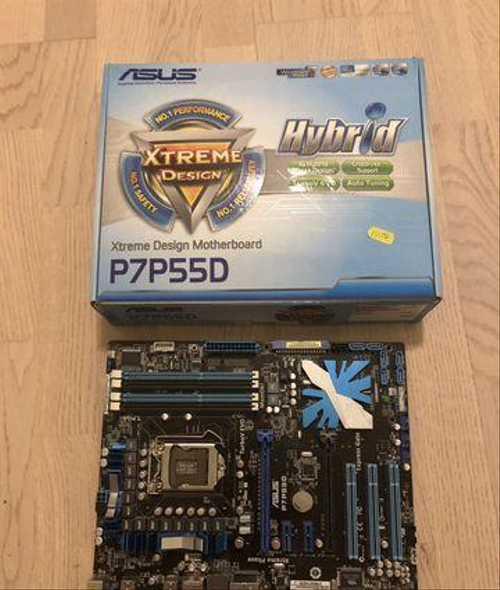 Плата asus LGA1156 P7P55D 4xDDR3-2133