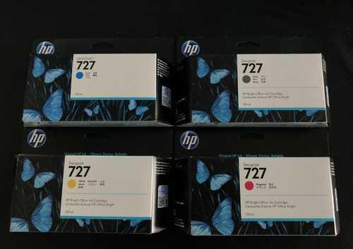 Оригинальные картриджи HP 727 (NEW)