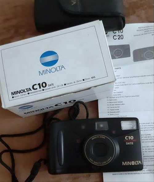Пленочный фотоаппарат minolta