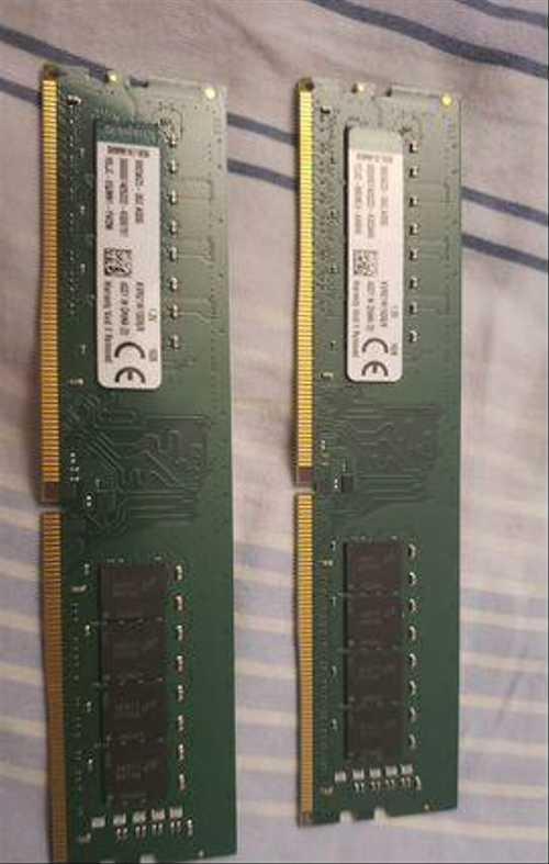 Оперативная память ddr4 kingston kvr21n15d8/8