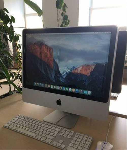 Идеальное состояние iMac 20 дюймов 2009г