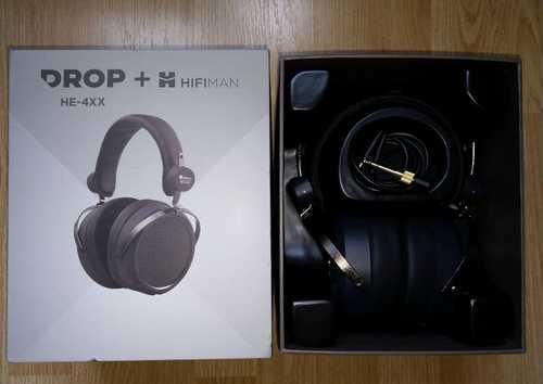 Наушники Drop + hifiman HE4XX