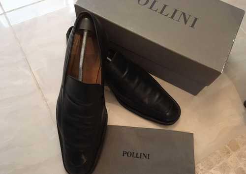Лоферы Pollini 44р-р мало б/у летние туфли
