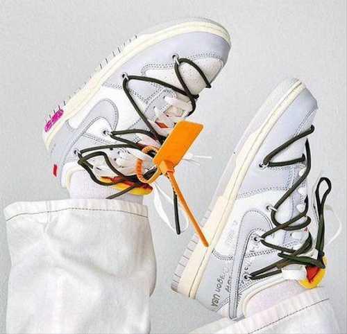 Кроссовки женские off white x nike