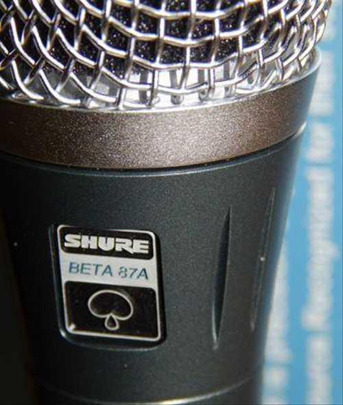 Микрофон shure Beta 87A