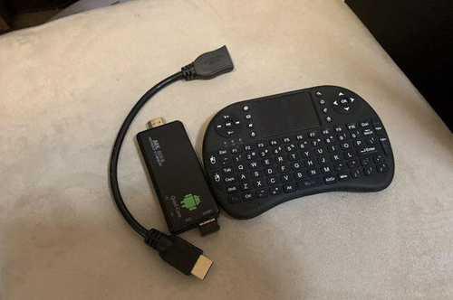 Android Mini PC MK809 III тв проставка с клавиатур