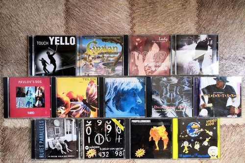CD, компакт-диски, зарубежный рок (список 2)