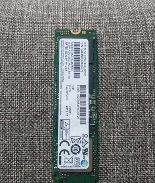 Ssd Samsung 256gb