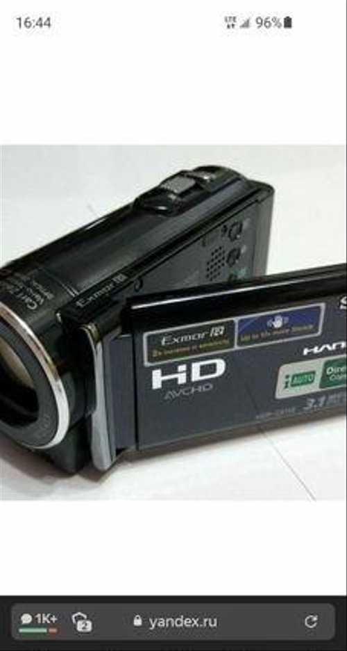 Видеокамера sony hdr cx110
