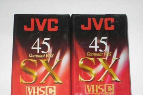 Видеокассета JVC C-45 VHS-C