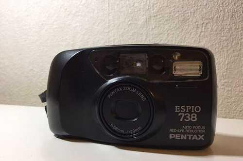 Плёночный фотоаппарат Pentax Espio 738 + примеры ф