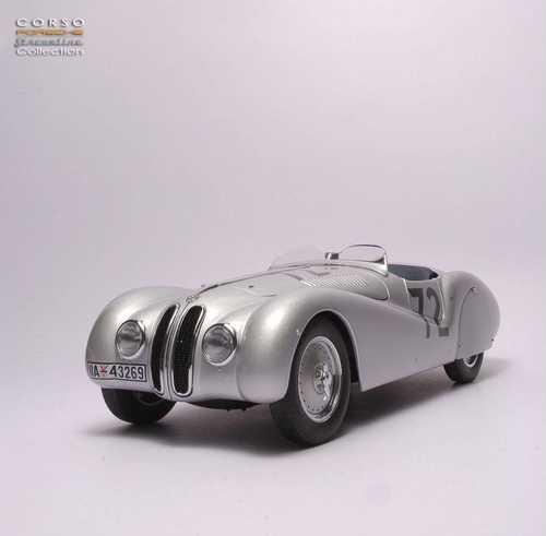 1 18 BMW 328 Streamline,Mille Miglia,1940г,autoart