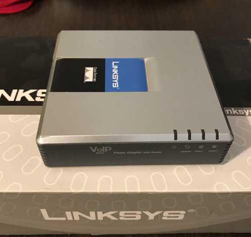 Голосовой шлюз VoIP SIP Linksys SPA2102