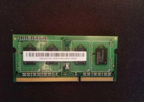 SO-dimm ASint DDR3 1Gb-1333