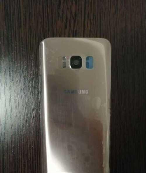 Крышка Samsung galaxy s8 gold