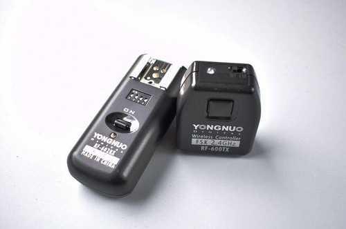 Комплект синхронизаторов Yongnuo RF-602tx,RF-602rx