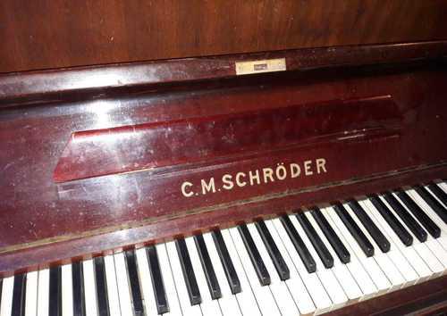 Пианино schroder