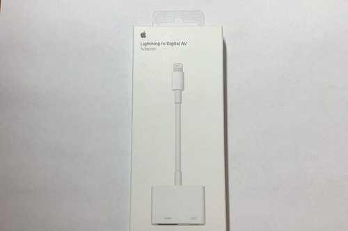 Переходник адаптер apple hdmi/lightning md826zm/a