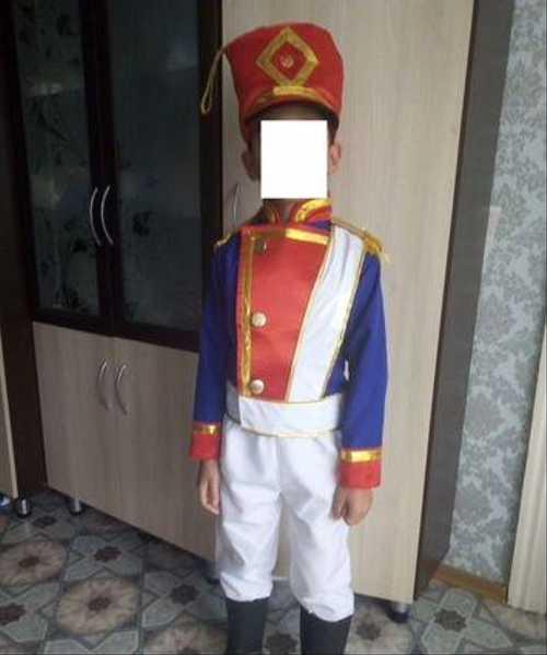 Карнавальный костюм "Оловянный солдатик", прокат