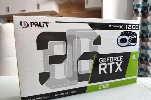 Видеокарта Palit RTX 3060 StormX 12GB