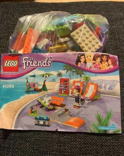 Lego Friends Скейт парк