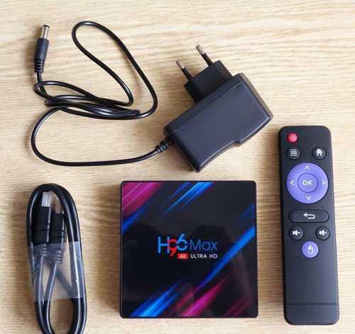 Android HD TV box H96 max 4/32 под ремонт