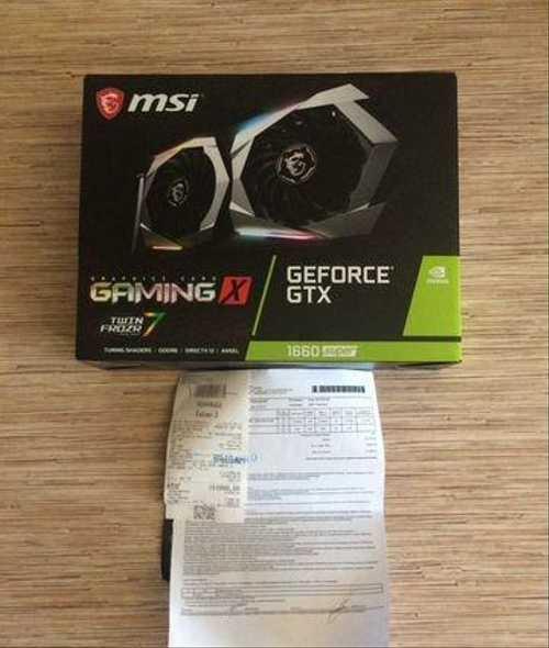 Видеокарта MSI nVidia GeForce GTX 1660super
