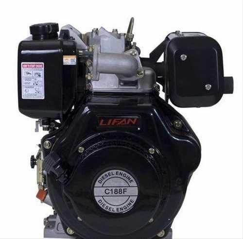 Двигатель Lifan 188FD D25 Diesel (10.6 л.с.)