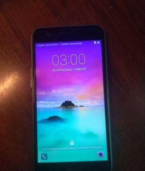 Смартфон LG K10 2017 16 гб черный