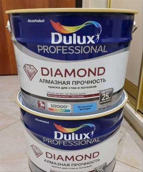 Краска для стен, потолковDulux Professio Diamond