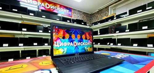 Ноутбук Asus Pentium n4200 8gb SSD120gb 17”