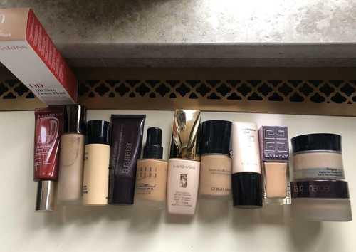 Clarins, Becca, Armani, Laura Mercier, Givenchy, Y