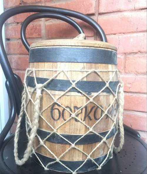 Декоративная бочка
