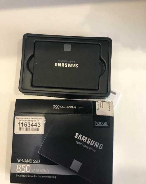 120 гб SSD-накопитель Samsung 850