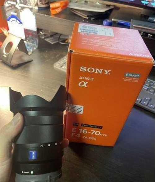 Объектив Sony E 16-70 F4 Zeiss