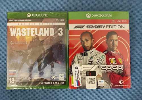 Wasteland 3, F1 2020 Xbox One (на диске)