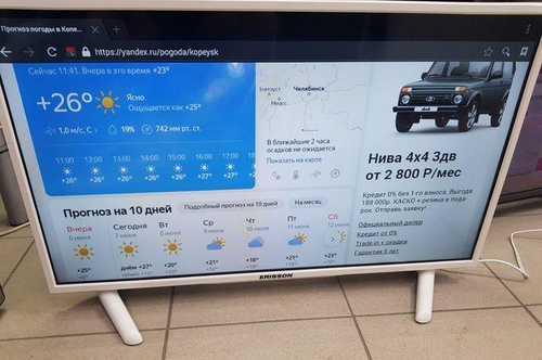 Телевизор Erisson 81см,Smart,Wi-Fi,Цифровые каналы