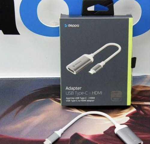 Адаптер Deppa USB Type-C - hdmi