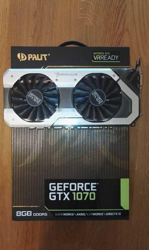 Palit GeForce GTX 1070 8gb