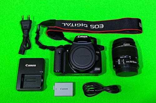 Canon EOS 450D Kit 18-55mm IS II (Japan)