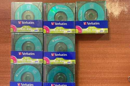 Оптические диски Verbatim CD-RW 8cm