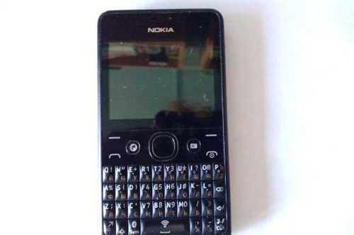 Рабочий Nokia Asha 210 black