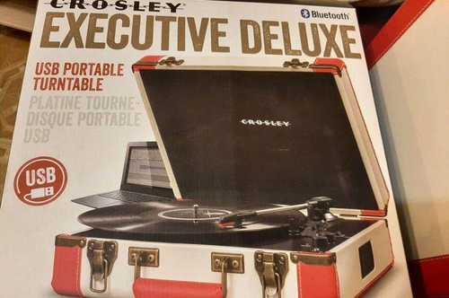 Виниловый проигрыватель Crosley Deluxe CR6019D-RE