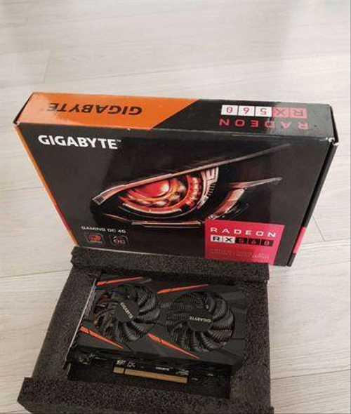 Видеокарта Gigabyte Radeon RX 560 -4gb