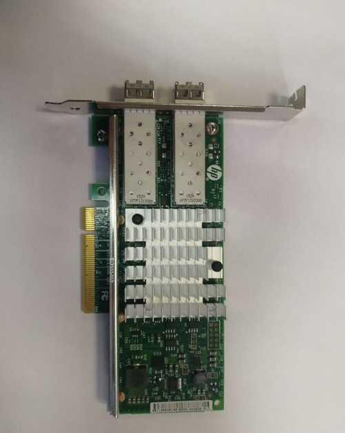 Сетевой адаптер HP 560SFP+, 2x10Gb, PCIe (2.0)