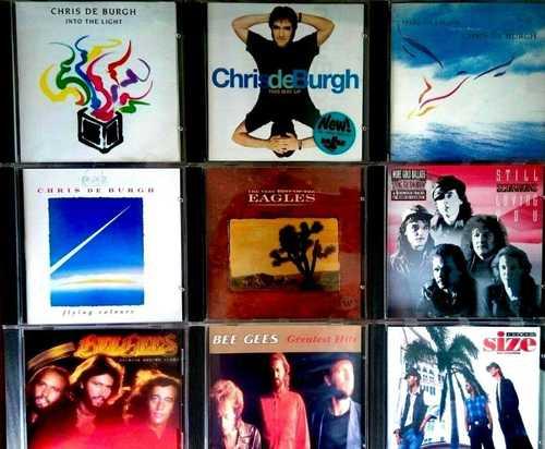 Chris de Burgh, Eagles, Scorpions, Bee Gees, Yello