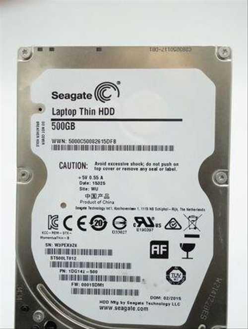 Жесткий диск для ноутбука seagate ST500LT012 500G