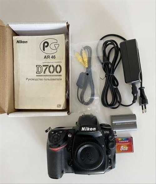 Фотокамера Nikon d700 body. На запчасти/ремонт