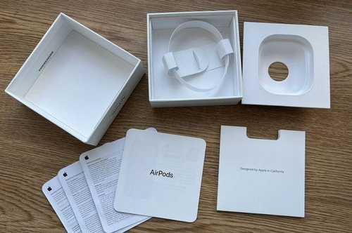 Коробка от Apple Airpods 3