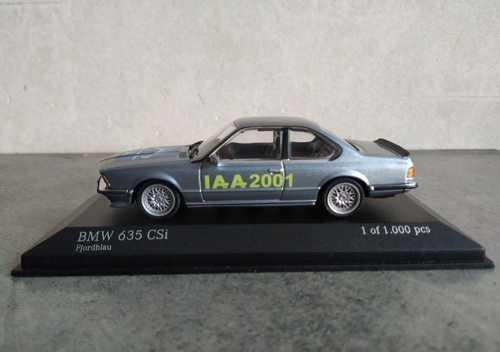 Minichamps 1/43 Bmw 635 "iaa2001"